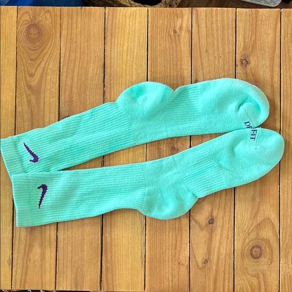Nike | Underwear & Socks | Nwot Nike Mint Green And Purple Athletic ...
